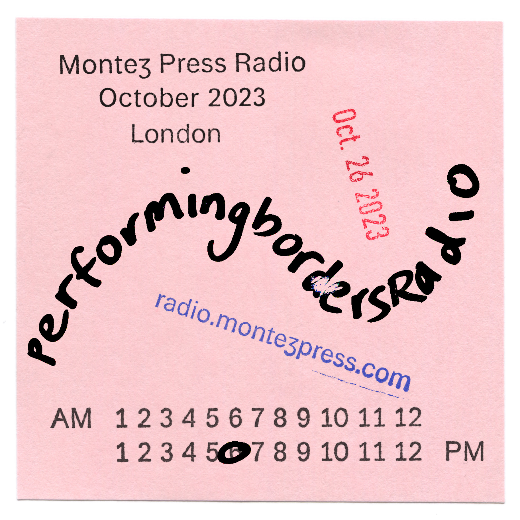 performingbordersRadio on Palestine - performingborders